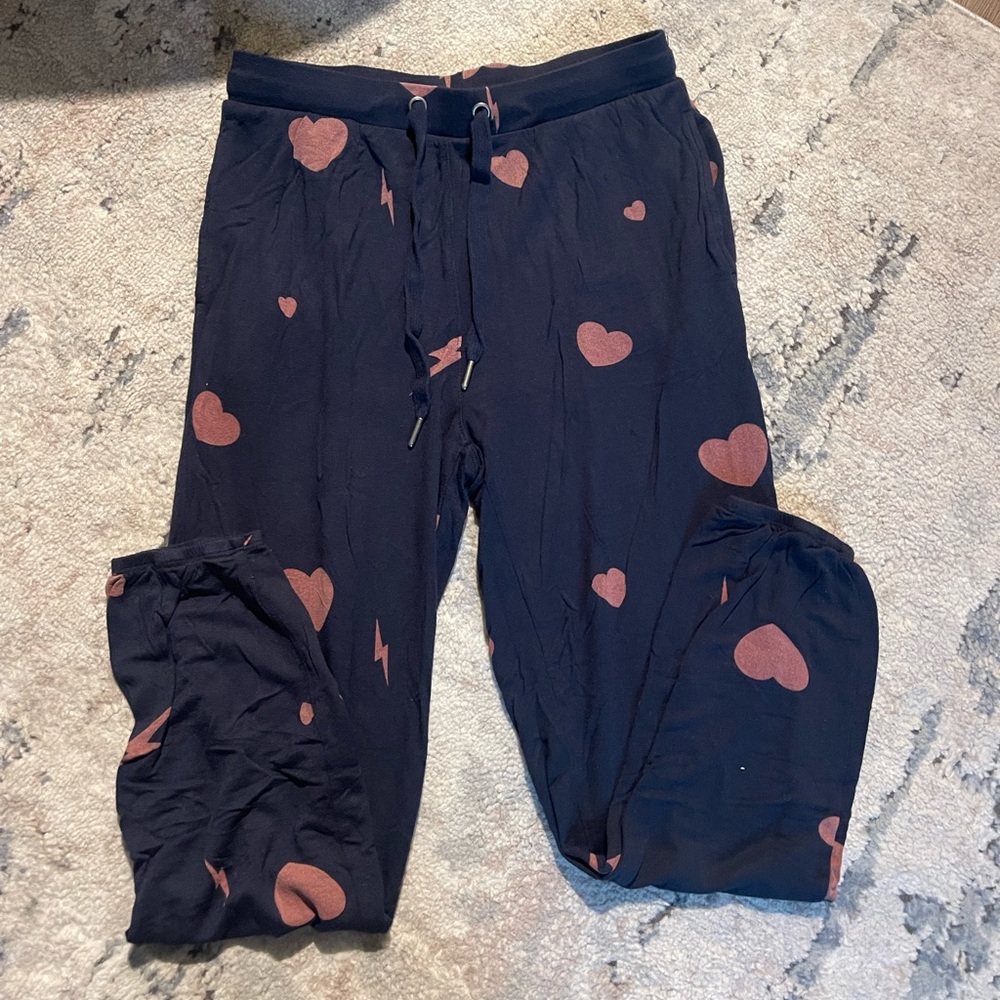 White Crow Blue And Pink Heart And Lightning Bolt Jog… - Gem